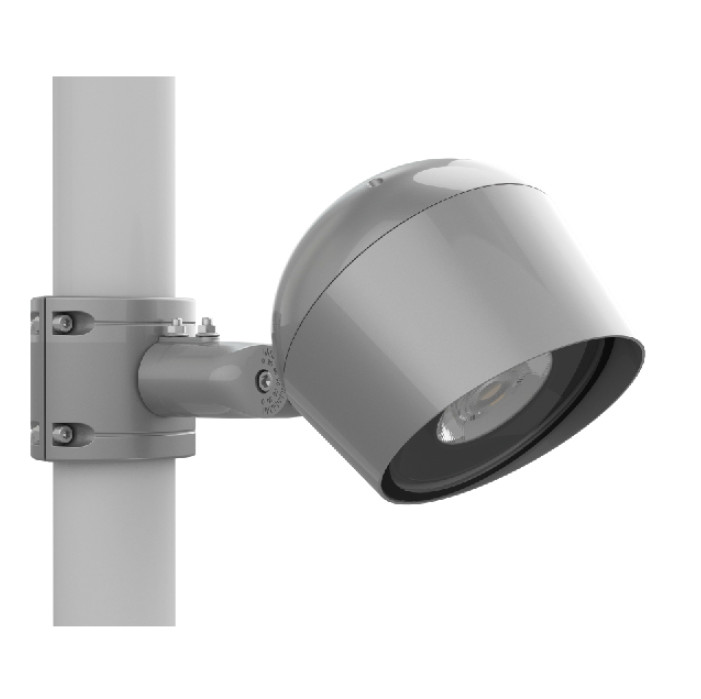 150W ตะแกรงติด LED ไฟฟ้าน้ําท่วมด้วยการสนับสนุนคลัมป์ DALI 0-10V DMX512 ...